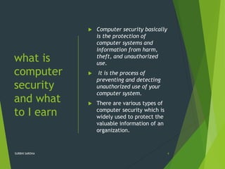 Computer System Security | PPTX