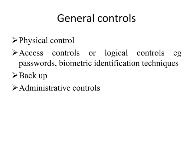 Computer System Security And Control 2 Pptx