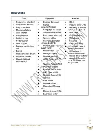 Computer systems servicing cbc | PDF