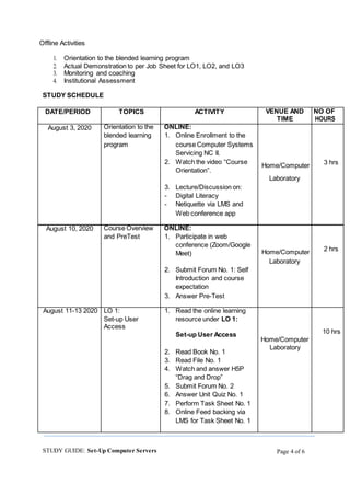 Computer systems servicing nc ii study guide by brahms | PDF