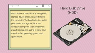 Computer Systems Software _ Hardware Components and Devices | PPTX