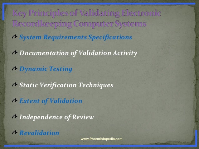 Computer system validation