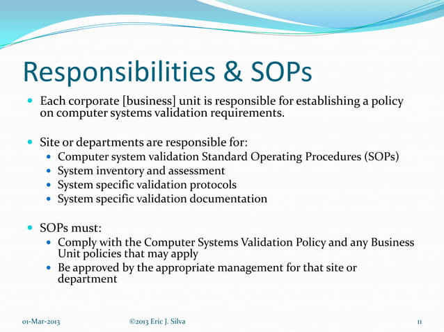 Computer System Validation | PPTX