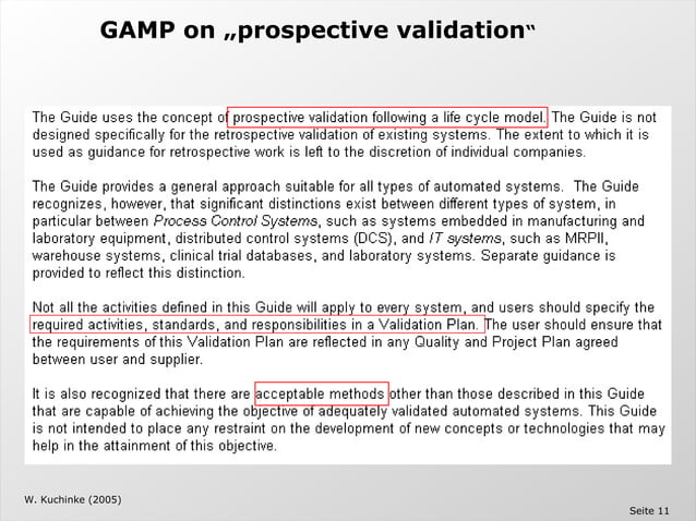 Computer System Validation - The Validation Master Plan | PDF