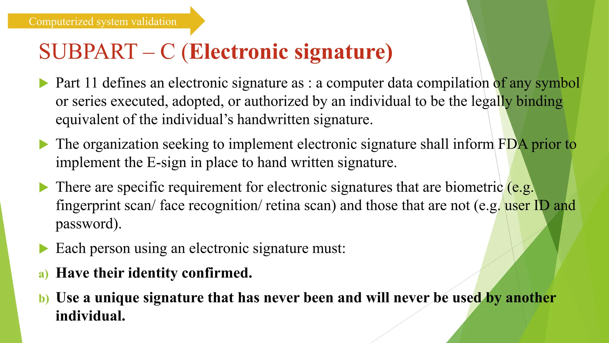 Computerized system validation | PPTX | Pharmaceutical Industry ...