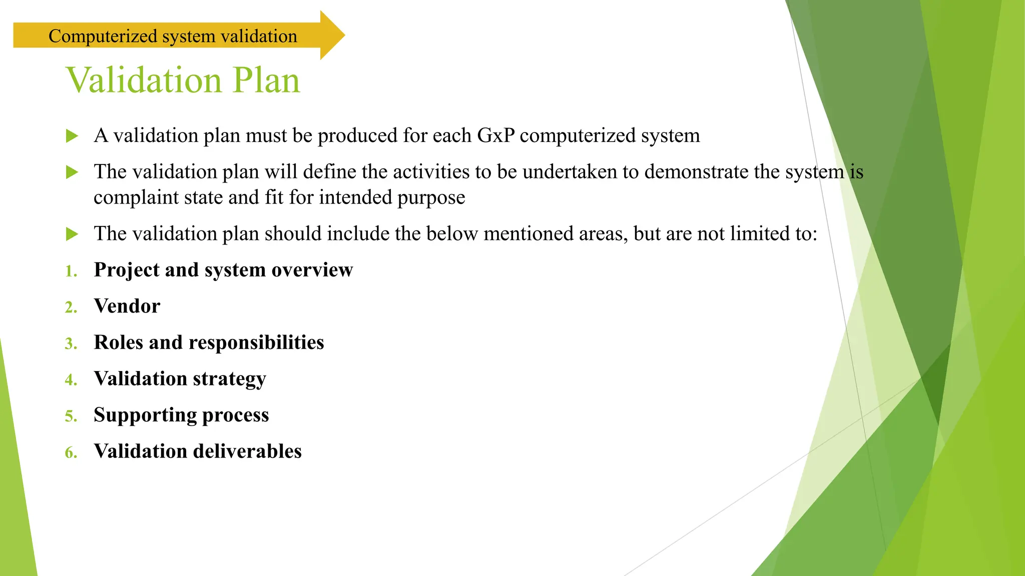 Computerized system validation | PPTX