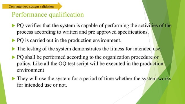 Computerized system validation | PPTX | Pharmaceutical Industry ...