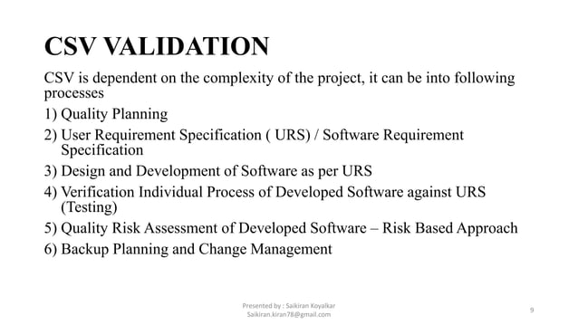 Computer system validations | PDF