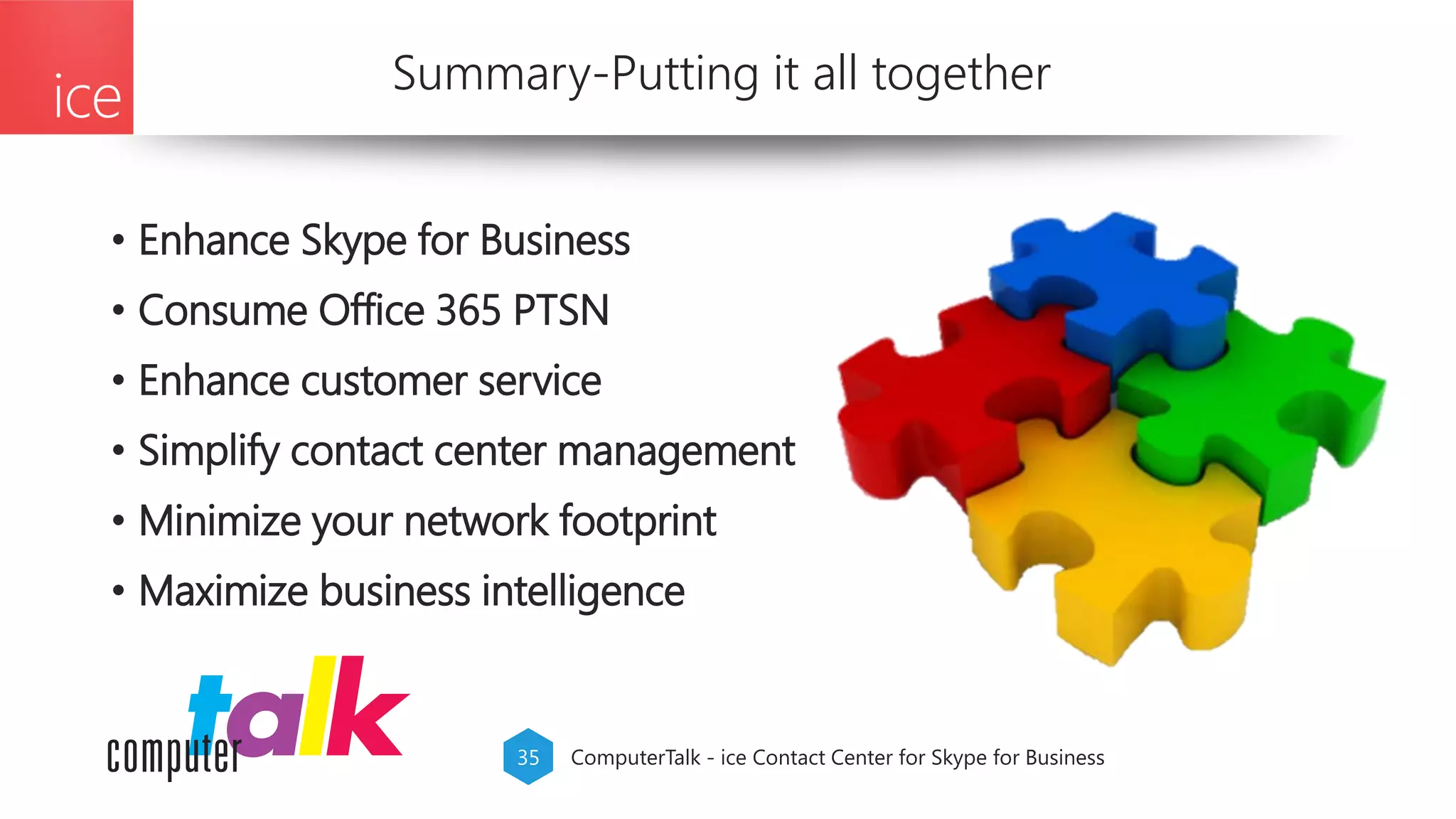 Computer Talk presentation | PDF