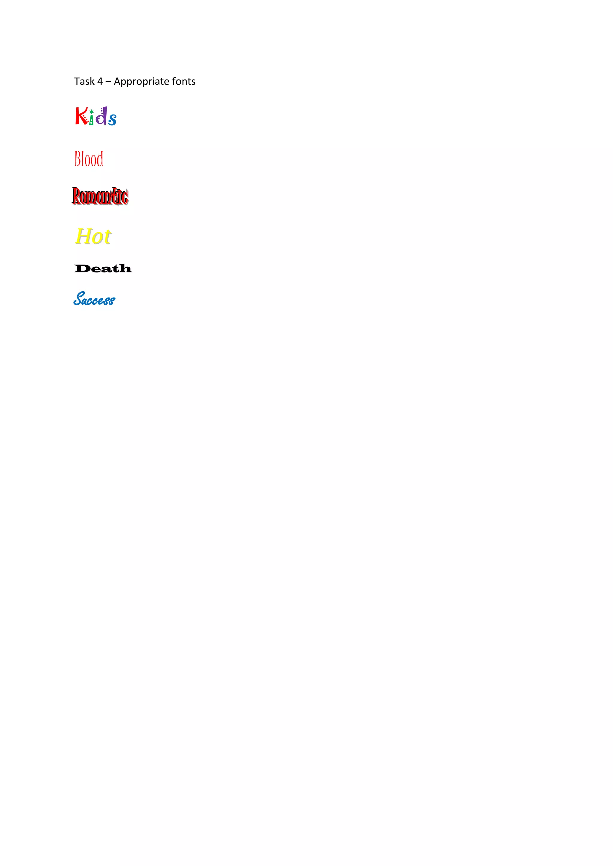Computer Task | DOCX