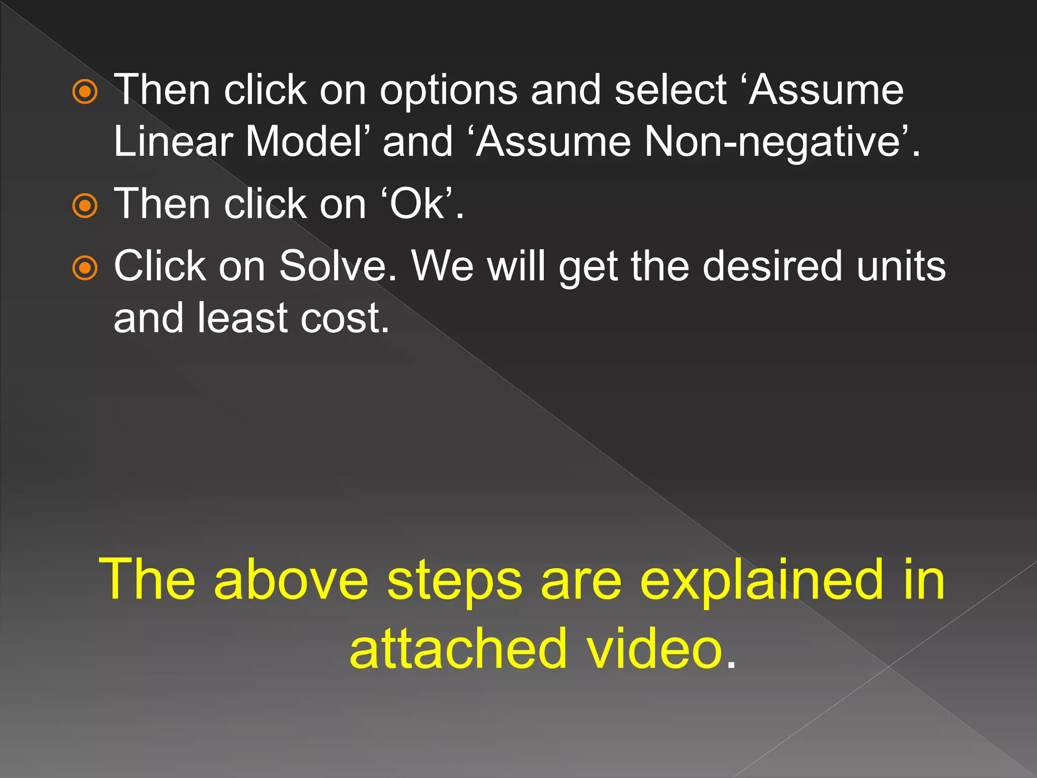 Computer techniques for optimization of cycle of operations | PPTX