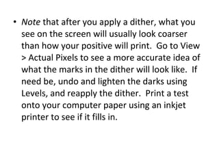 Computer Techniques In Photoshop 1 | PPT
