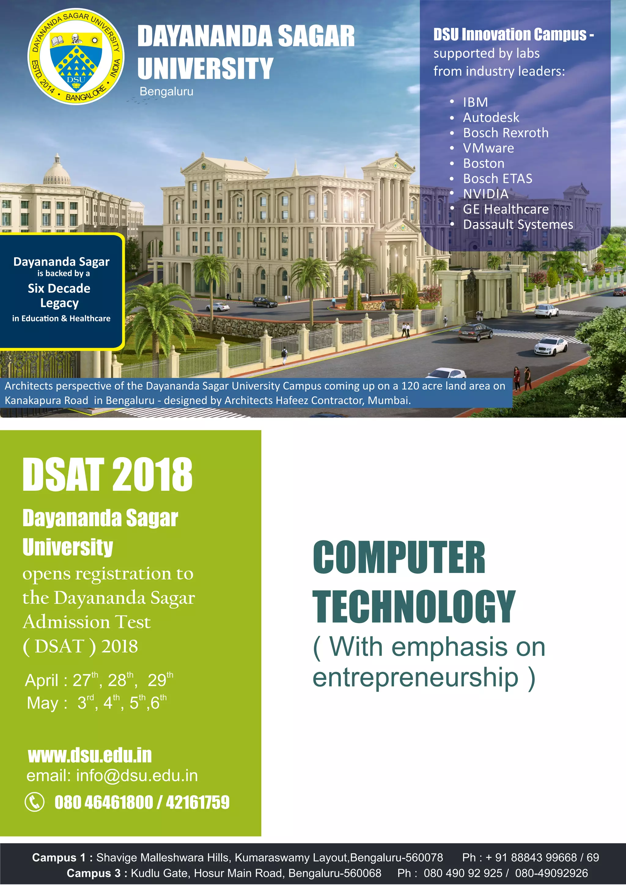 Computer Technology Course - Dayananda Sagar University | PDF