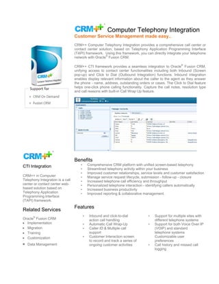 Computer telephony integration | PDF
