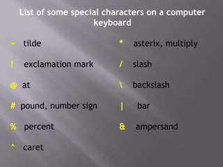 Computer terms | PPTX