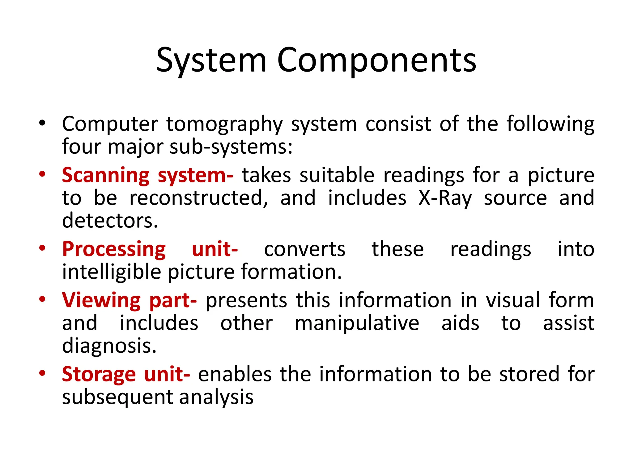 BASICS OF WORKING OF COMPUTER TOMOGRAPHY | PDF