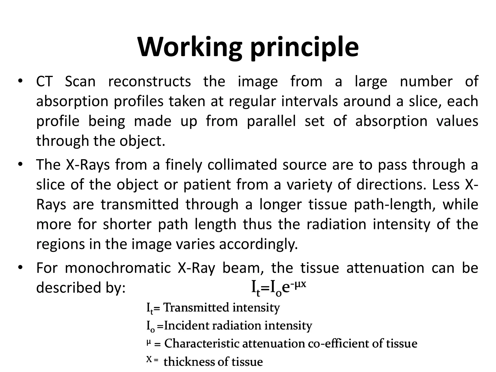 BASICS OF WORKING OF COMPUTER TOMOGRAPHY | PDF