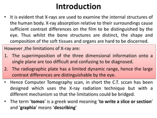 BASICS OF WORKING OF COMPUTER TOMOGRAPHY | PDF | Medical Tests ...