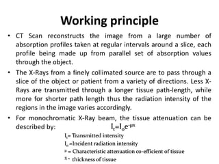 BASICS OF WORKING OF COMPUTER TOMOGRAPHY | PDF | Medical Tests ...