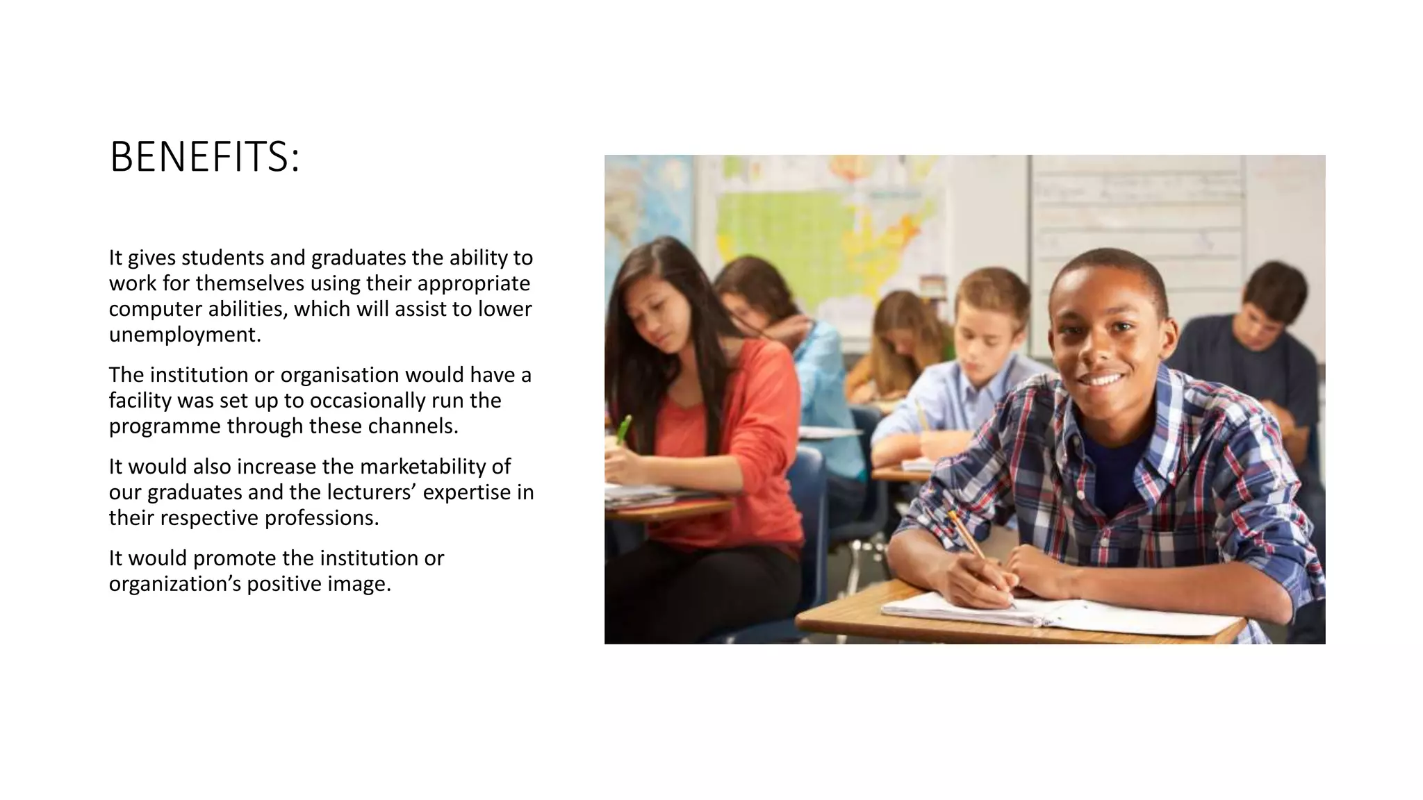 Computer Training Facility For Students.pptx | Technology & Computing