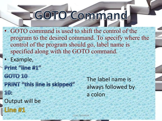 Computer (Q BASIC) | PPT