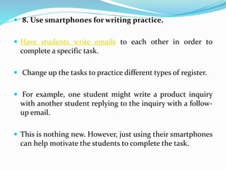 Computer use in the esl classroom | PPTX