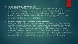 Computer Vandalism | PPT | Free Download