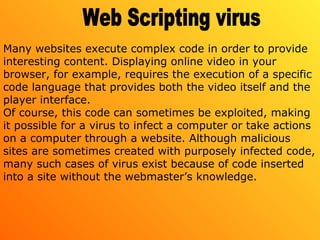 Computer virus | PPT | Operating Systems | Computer Software and ...