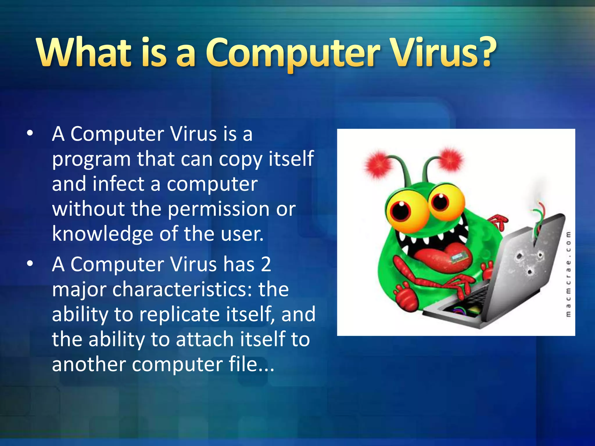 Computer Viruses | PPTX