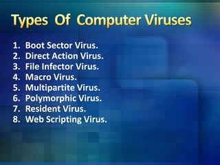 Computer Viruses | PPTX