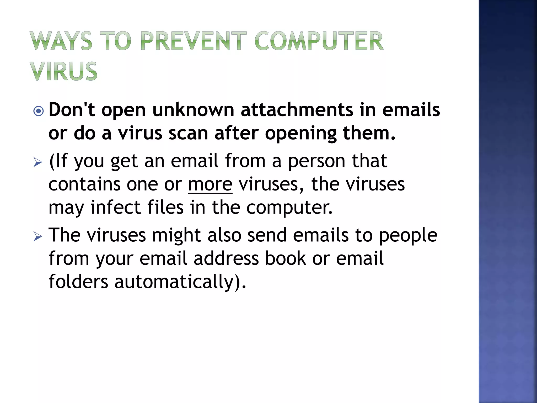 Computer virus | PPTX