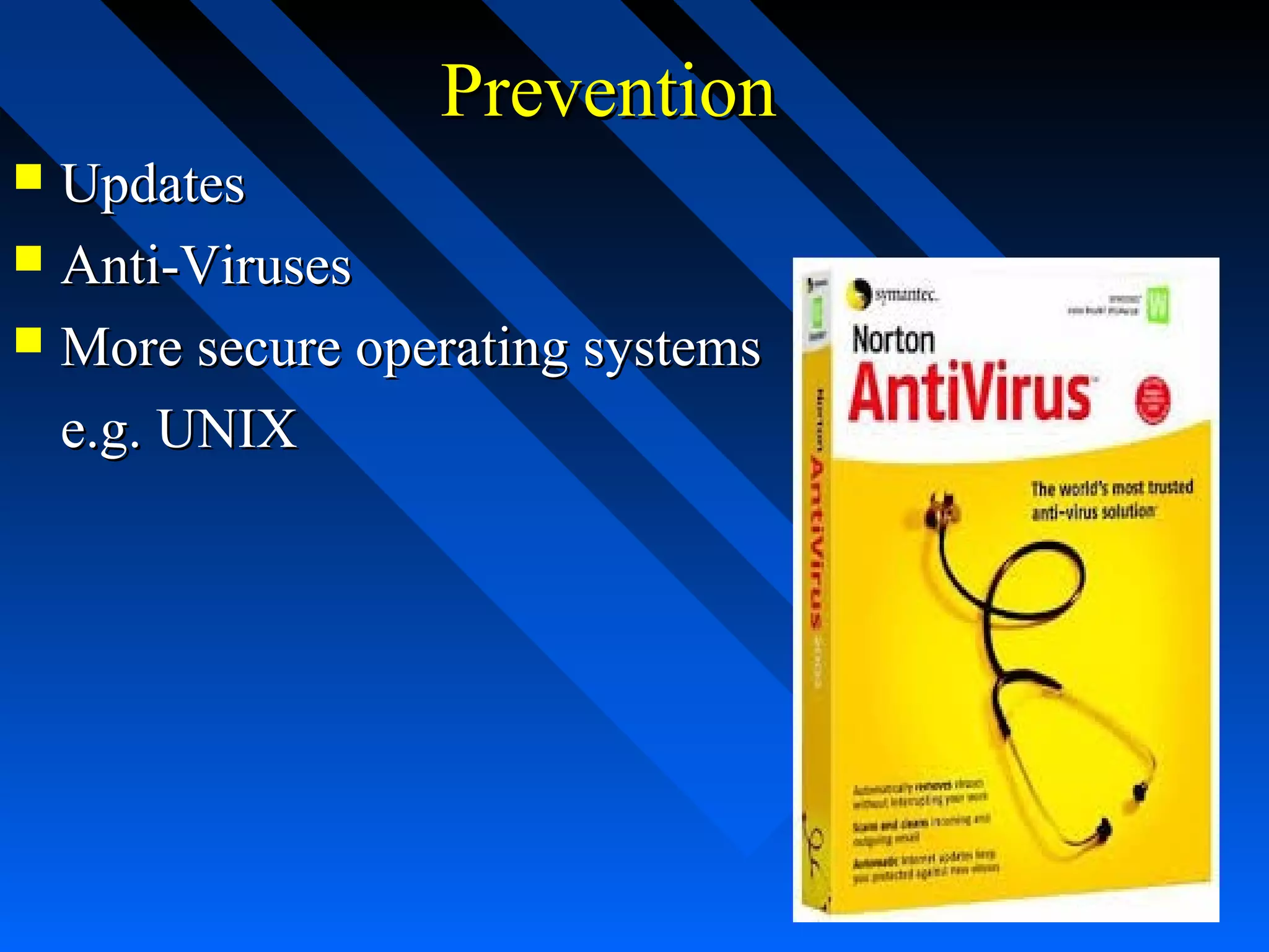 Computer virus | PPT | Operating Systems | Computer Software and Applications