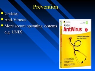 Computer virus | PPT | Operating Systems | Computer Software and Applications