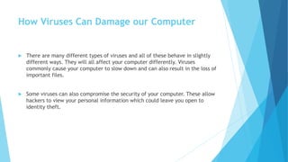 Computer virus !!!!! | PPTX