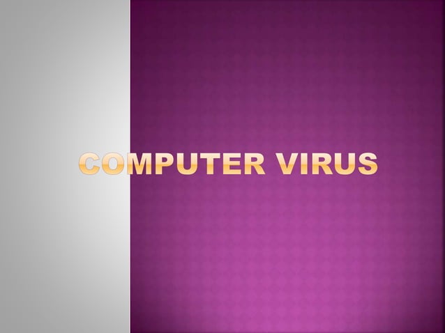 Computer virus