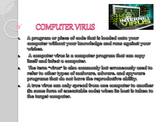 Computer virus | PPT