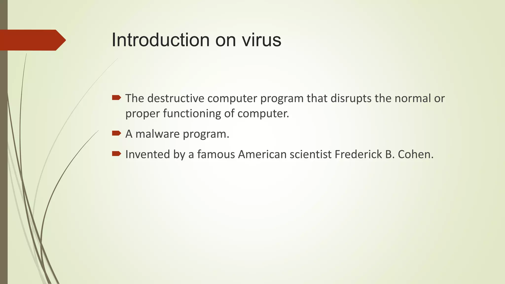 Computer virus | PPTX