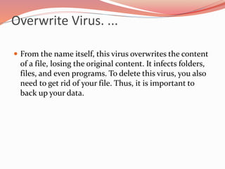 Computer virus | PPTX