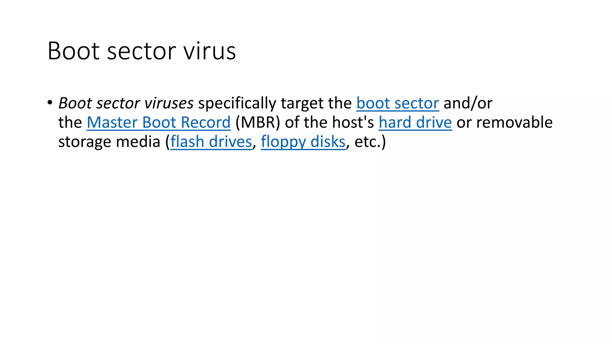 Computer virus | PPTX