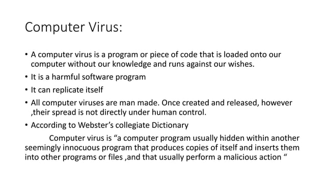 Computer virus | PPT