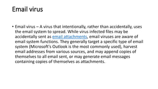Computer virus | PPTX