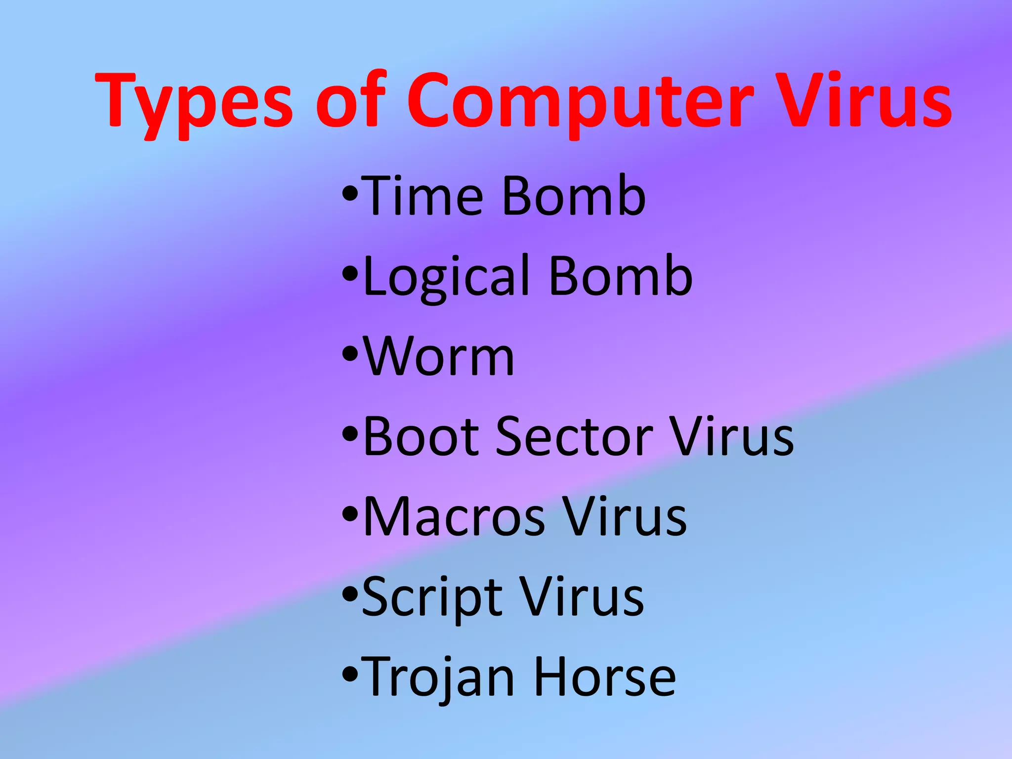 Computer virus | PPTX
