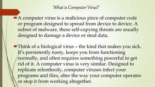 Computer virus | PPTX