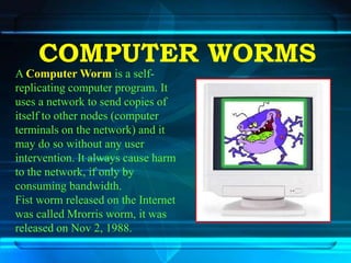 COMPUTER VIRUS affecting to computer software | PPT