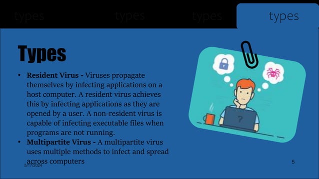 a pptx presentation file about computer viruses | PPTX | Infectious Diseases | Diseases and ...