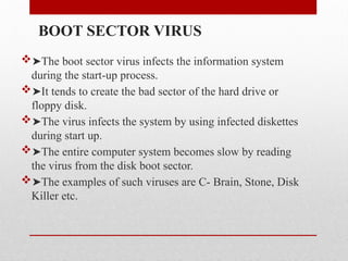 Presentation related to COMPUTER VIRUS.pptx | Operating Systems ...