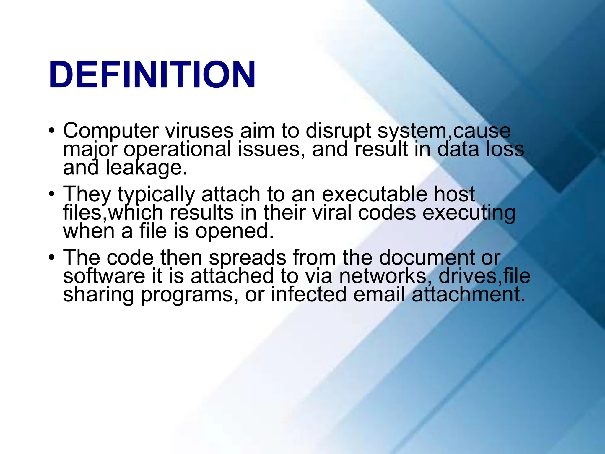 COMPUTER VIRUS-WPS Office.pptx | Antivirus Software | Computer Software ...