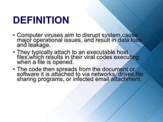 COMPUTER VIRUS-WPS Office.pptx | Antivirus Software | Computer Software and Applications