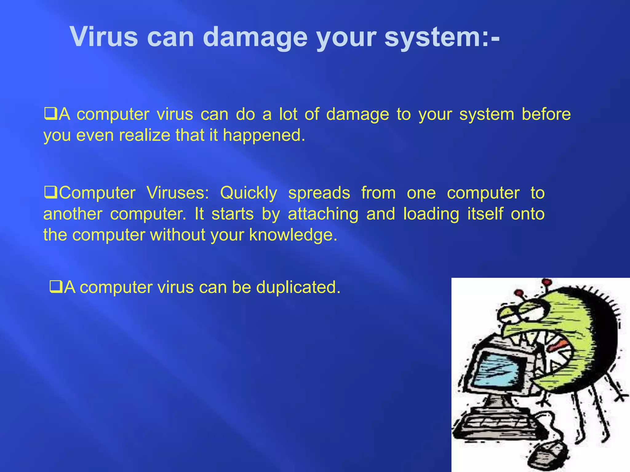 Computer virus and antivirus | PPTX