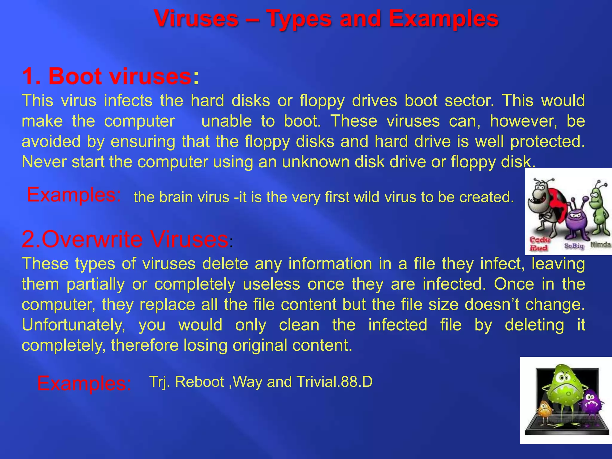 Computer virus and antivirus | PPTX